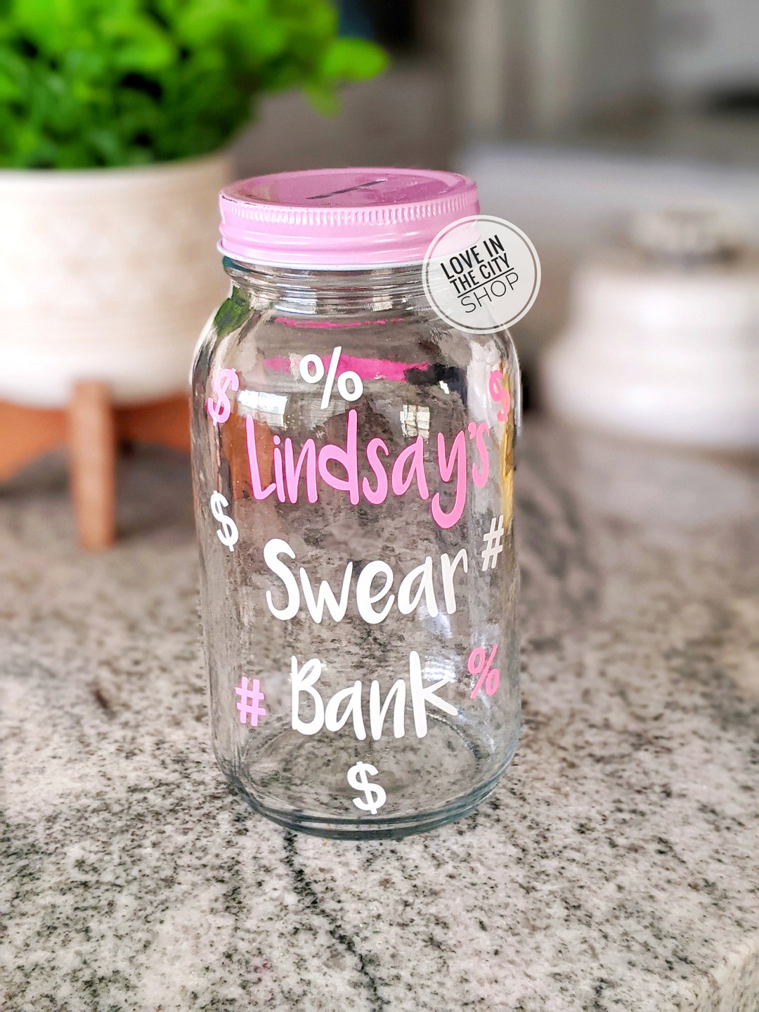 Swearing Fund, Cuss Jar, Cuss Bank, Custom Swearing, Profanity Bank ...