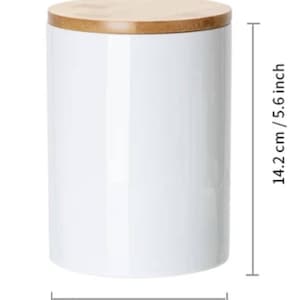 Custom Ceramic Candy Jar With Lid, Motivational Gift, Custom Candy Jar ...