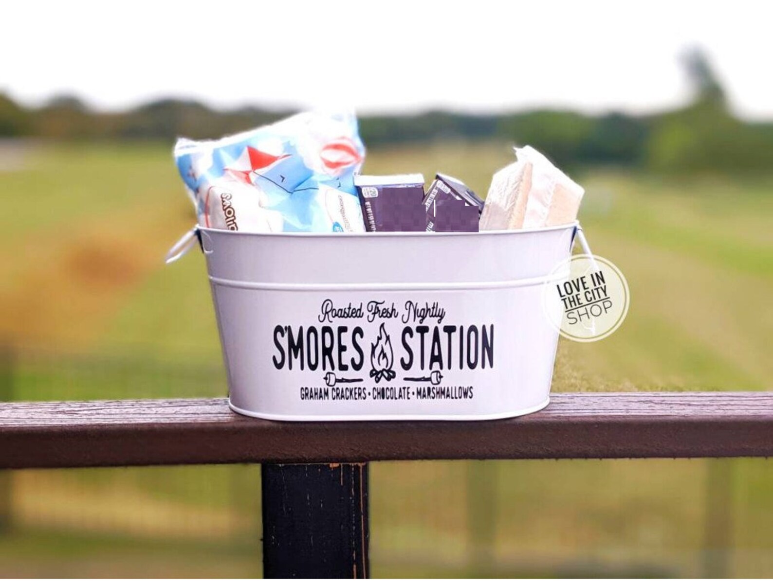 Smores Station, Smore Caddy, Camping Caddy, Smores Container, S'mores ...