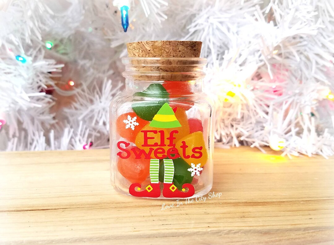 Elf Sweets, Elf Candy Jar, Children's Keepsake, Christmas Keepsake ...