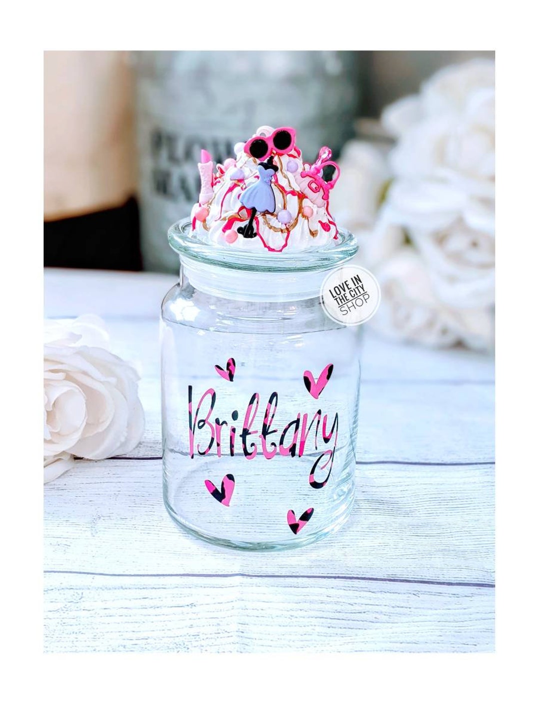 Fashion Gift, Fashion Candy Jar, Girl Candy Jar, Teenager Candy Jar ...