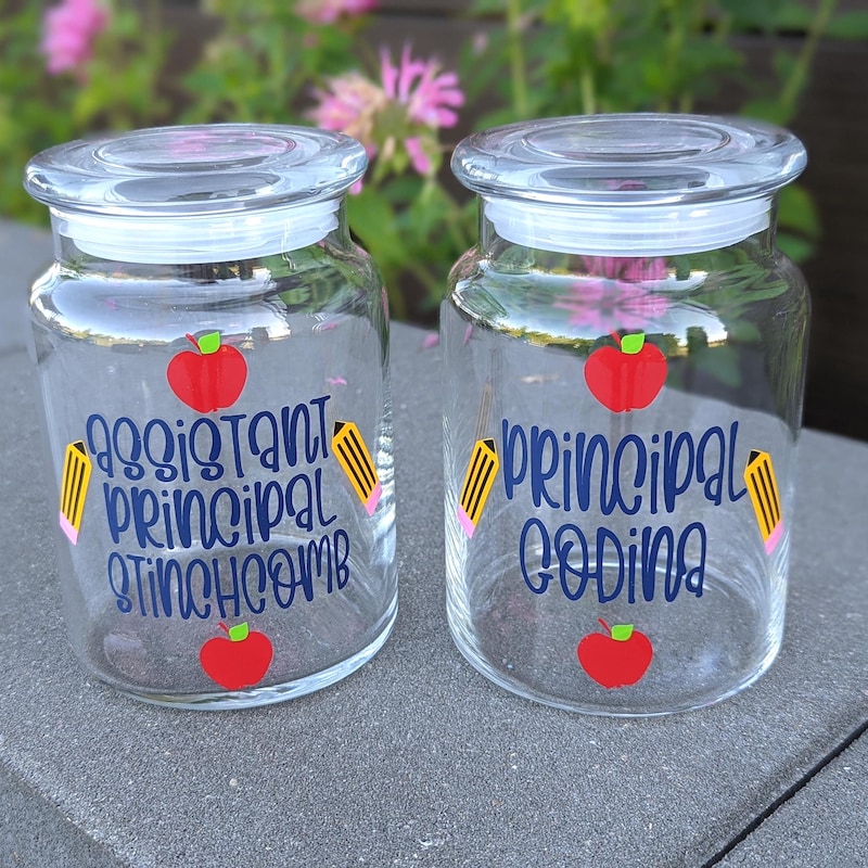 Custom Principal Gift Jar - 60+ Gift Ideas for 2025