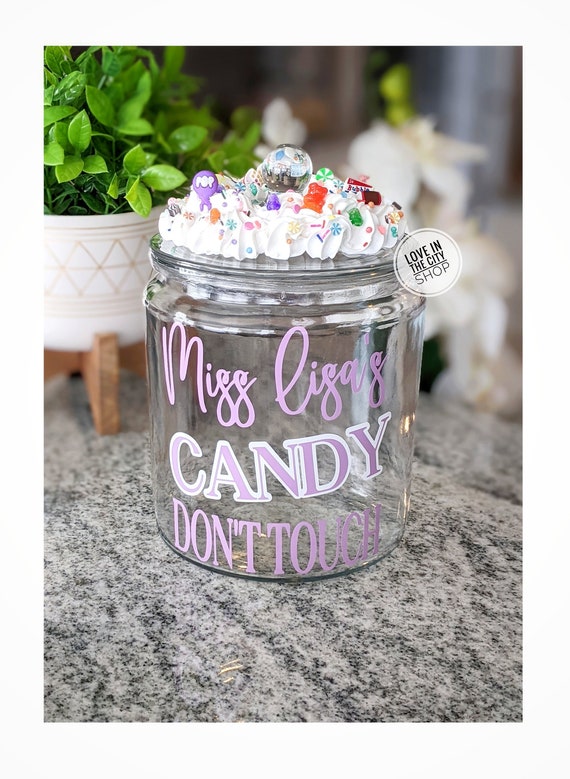 Personalized Candy Containers Personalized Birthday Candy Jars | The