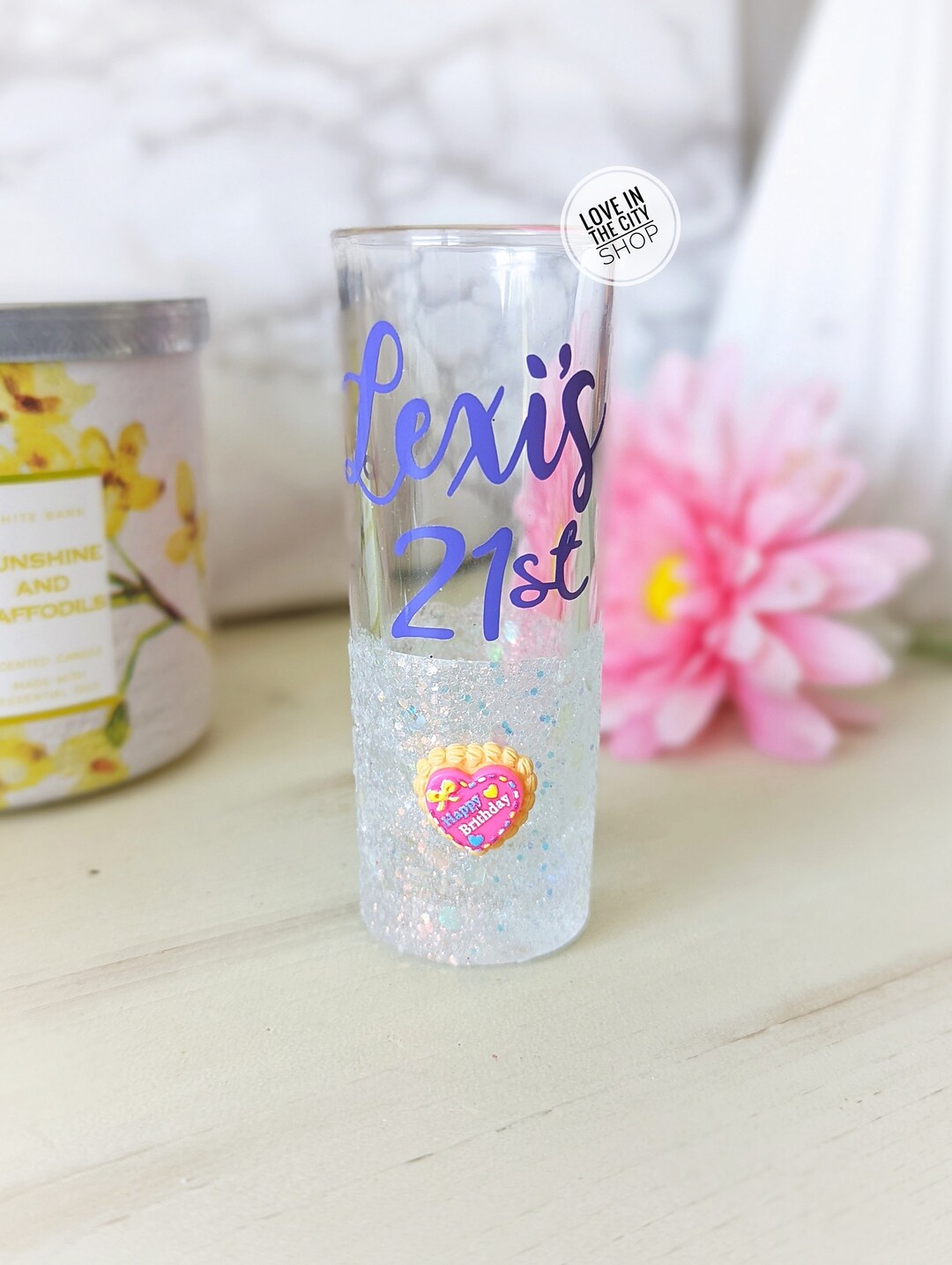 21st Birthday Shot Glass, 30th Birthday Shot Glass, 40th Shot Glass ...