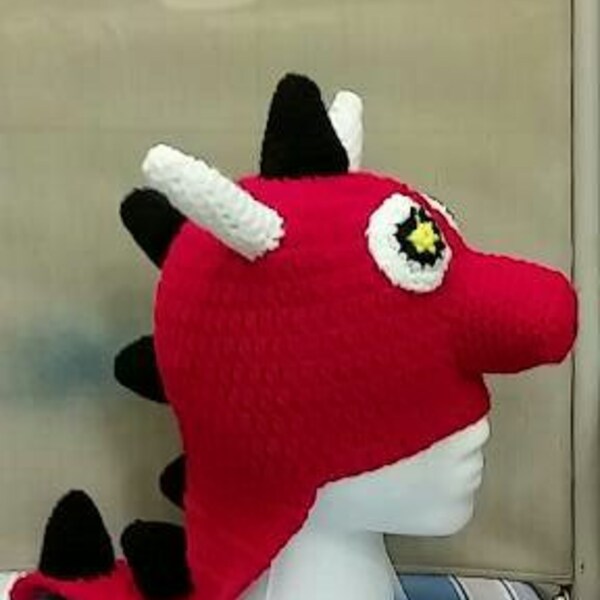 Dragon Hat Pattern - Etsy