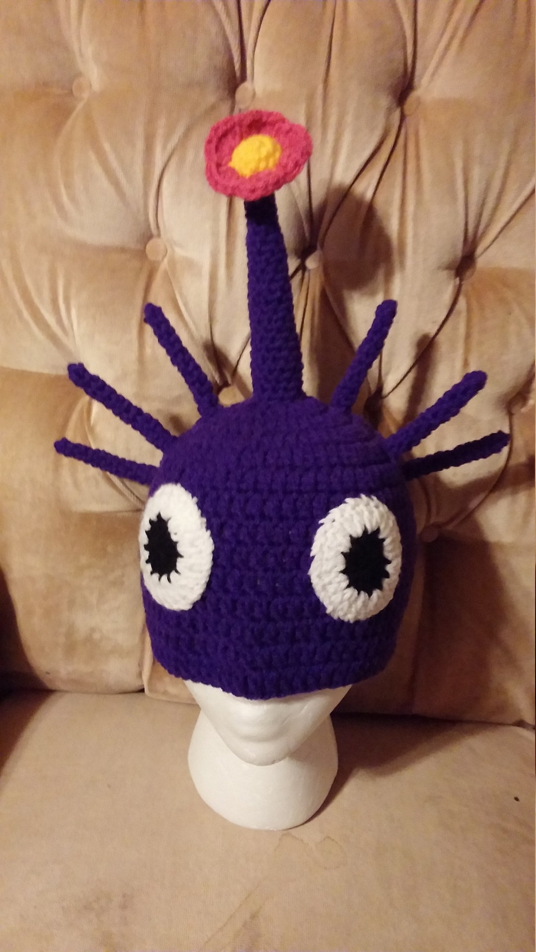 Purple Pikmin Hat - Etsy