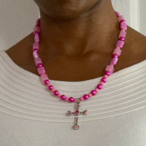 Tween Girl Cross Necklace - Etsy