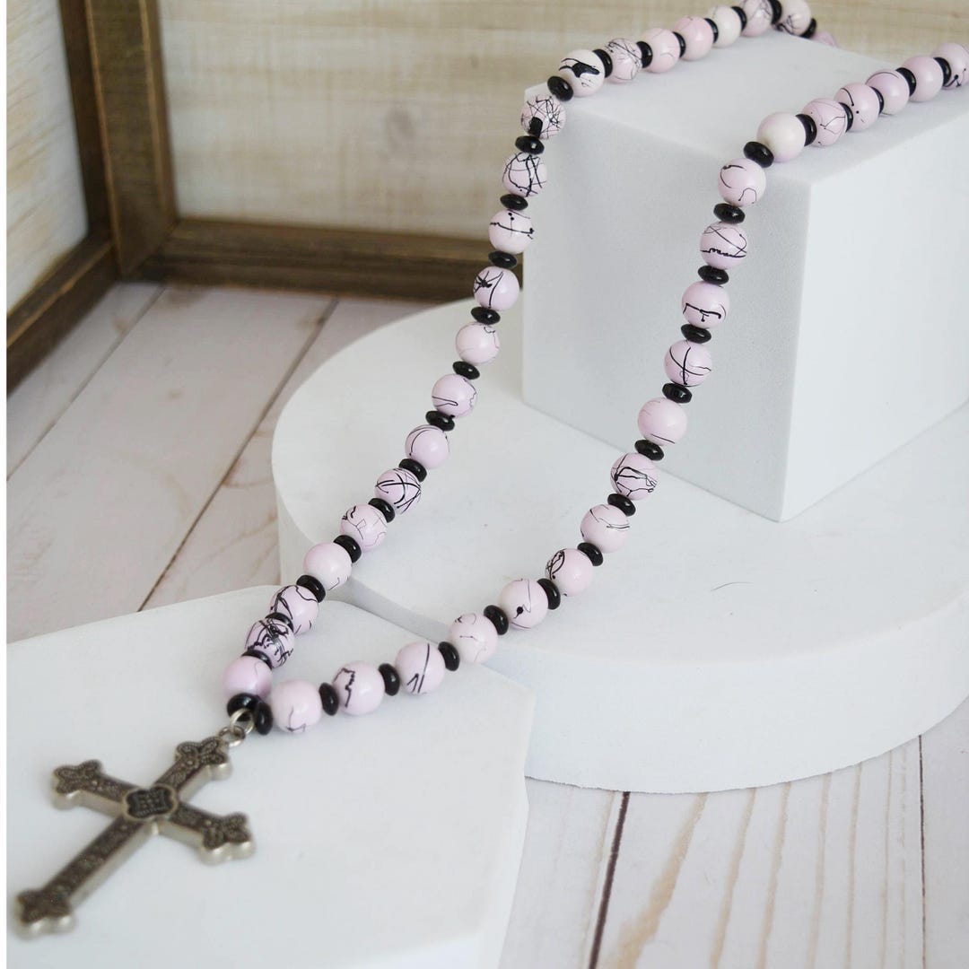 Jesus Worshipper Christian Jewelry Necklace With Metal Cross and ...