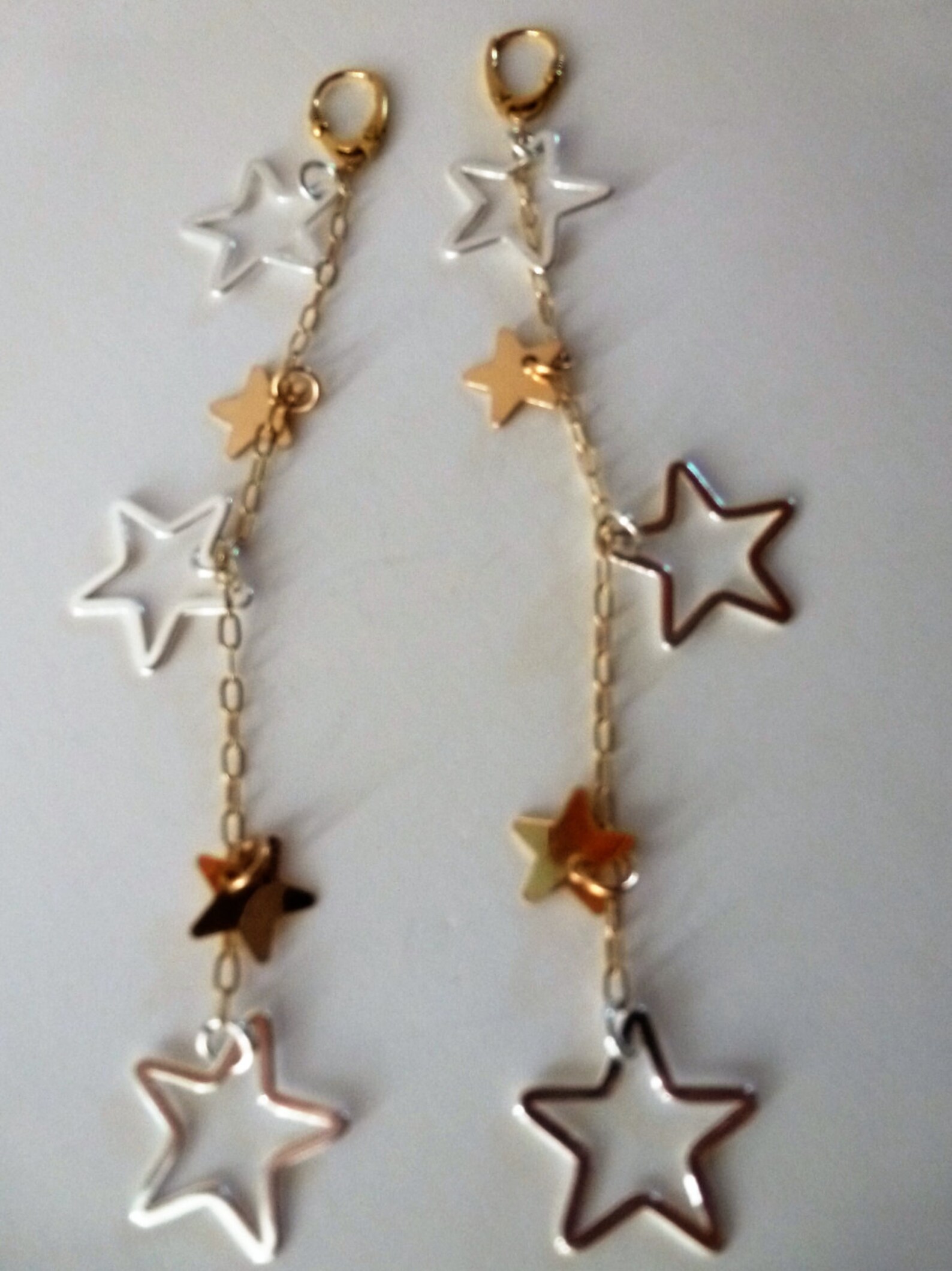 Stardust Shoulder Dusters a Universe of Gold and Silver - Etsy
