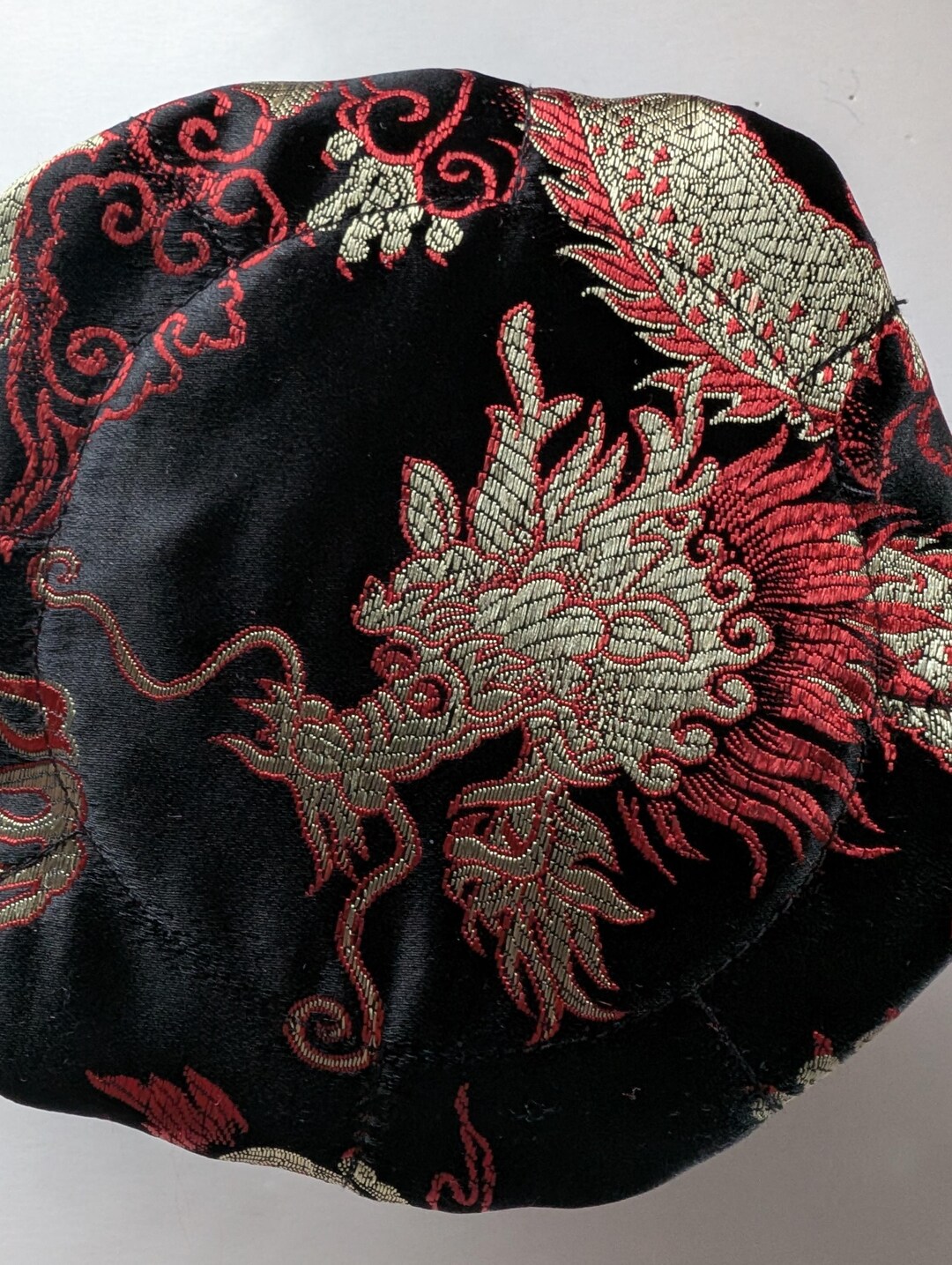 Flying Dragons Swag Bag is a Classic Black, Gold, and Red Far East ...