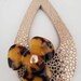 Peachy Pebbles Teardrops Are Big Leather Hoops Blooming With - Etsy