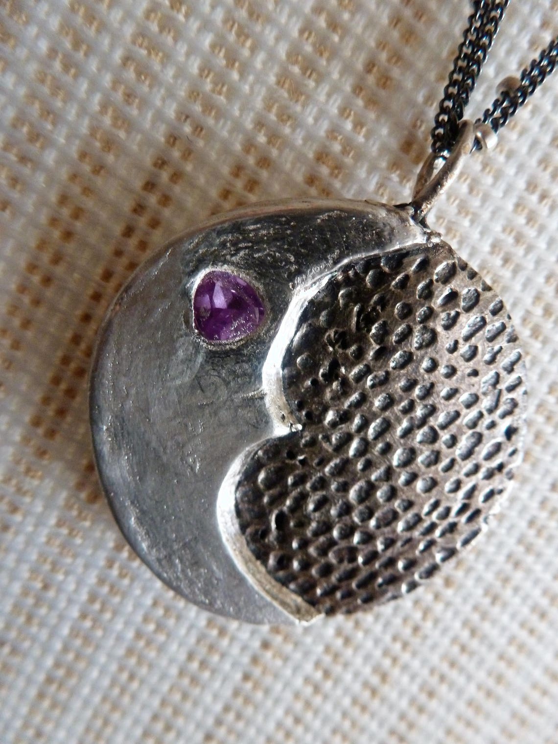 Moon Shadow Necklace is Inspired by a Song and a Mood - Light and Dark ...