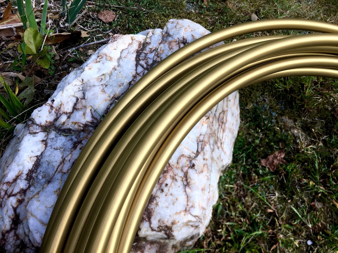 Gold Polypro Hoop /travel Hula Hoop With Push Button Connector ...