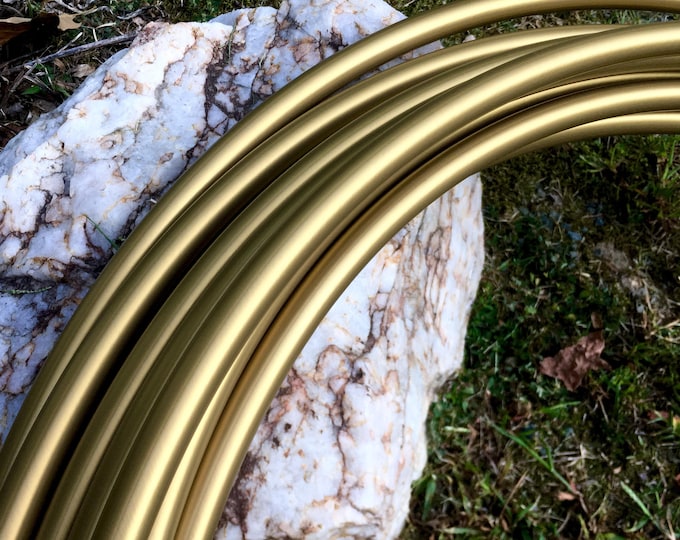 Gold Polypro Hoop /travel Hula Hoop With Push Button Connector ...