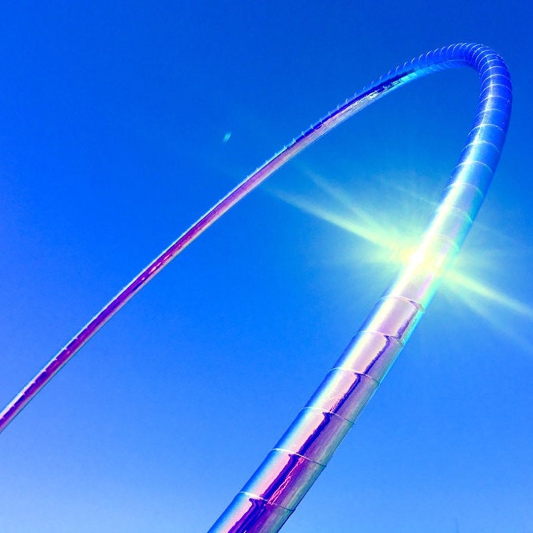 Moonbeam Taped Travel Hula Hoop / Fully Taped Performance Hoop ...