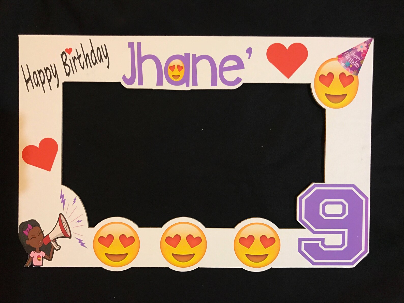 Custom Social Media Photo Booth Frame - Etsy