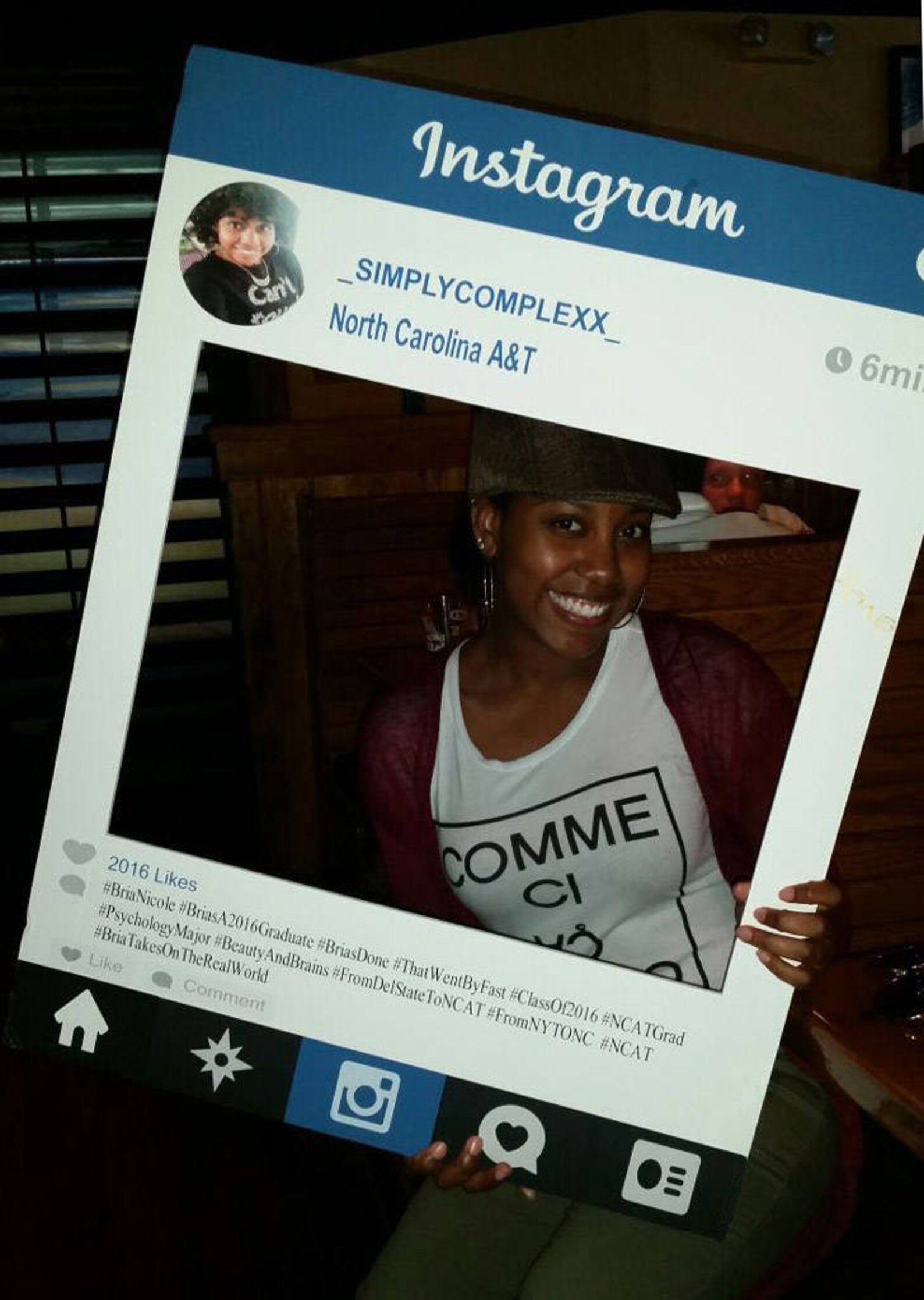 Custom Social Media Photo Booth Frame - Etsy