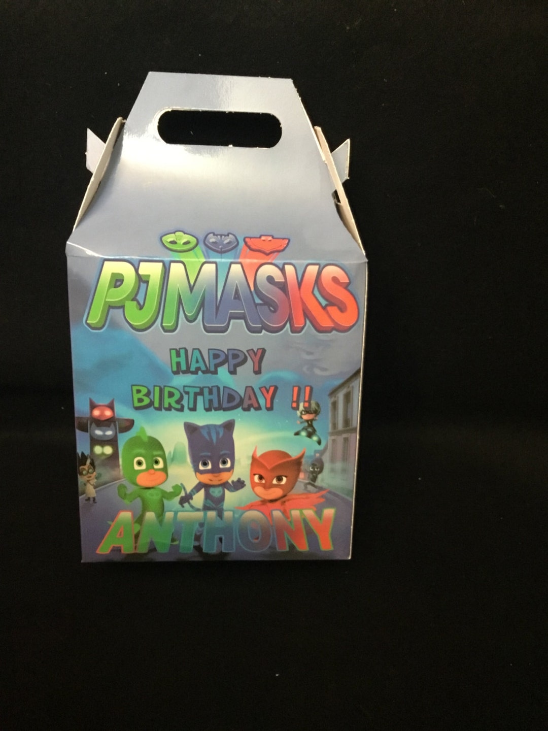 PJ Mask Custom Party Favor Box - Etsy