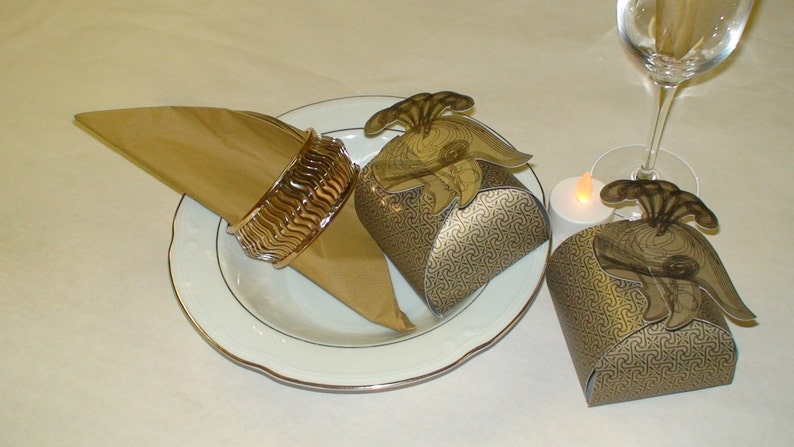 Roman Theme Party Favor Box - Etsy