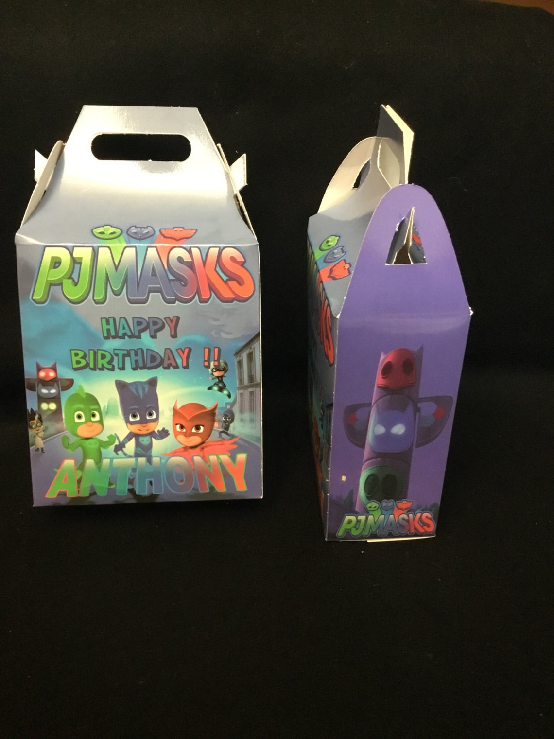 PJ Mask Custom Party Favor Box - Etsy