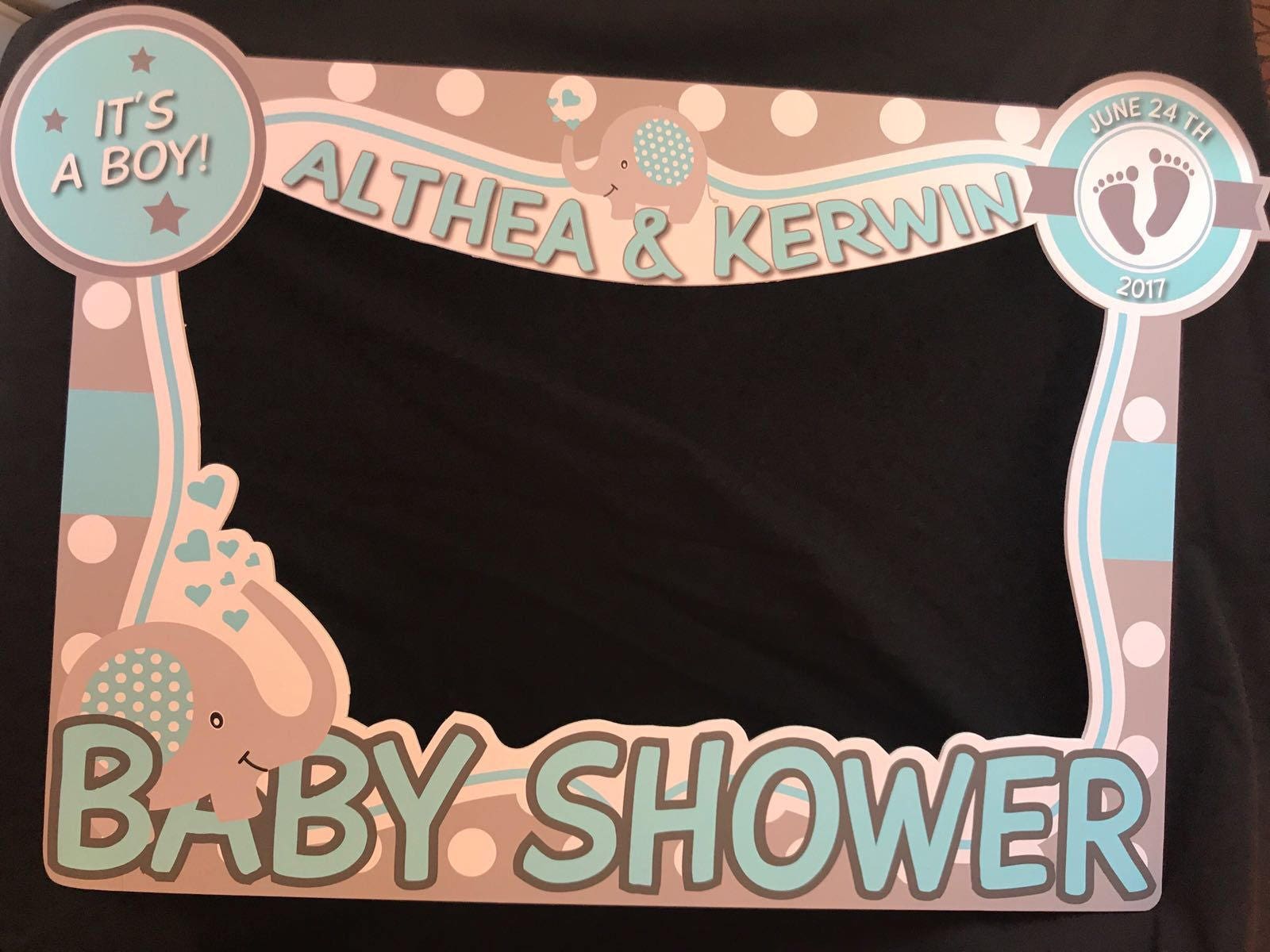 Custom Social Media Photo Booth Frame - Etsy