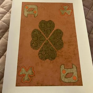 Ace of Clubs, Ace of Clovers, Clover Ace, Clover Playing Card, Playing ...