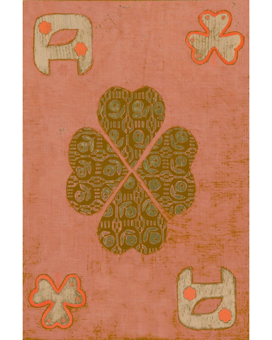 Ace of Clubs, Ace of Clovers, Clover Ace, Clover Playing Card, Playing ...