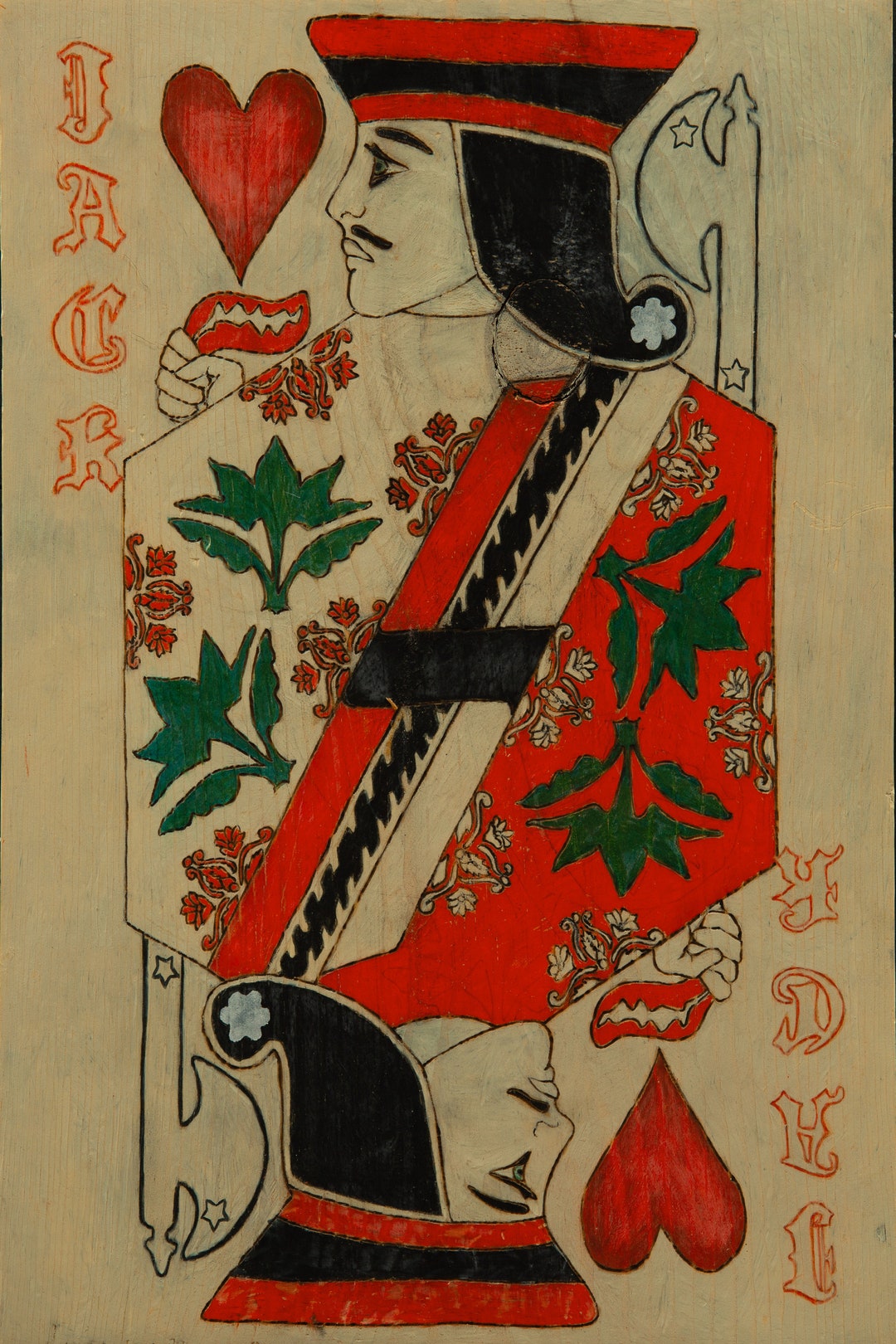 Jack of Hearts, Jack Playing Card, Royal Jack, Royal Heart Card ...