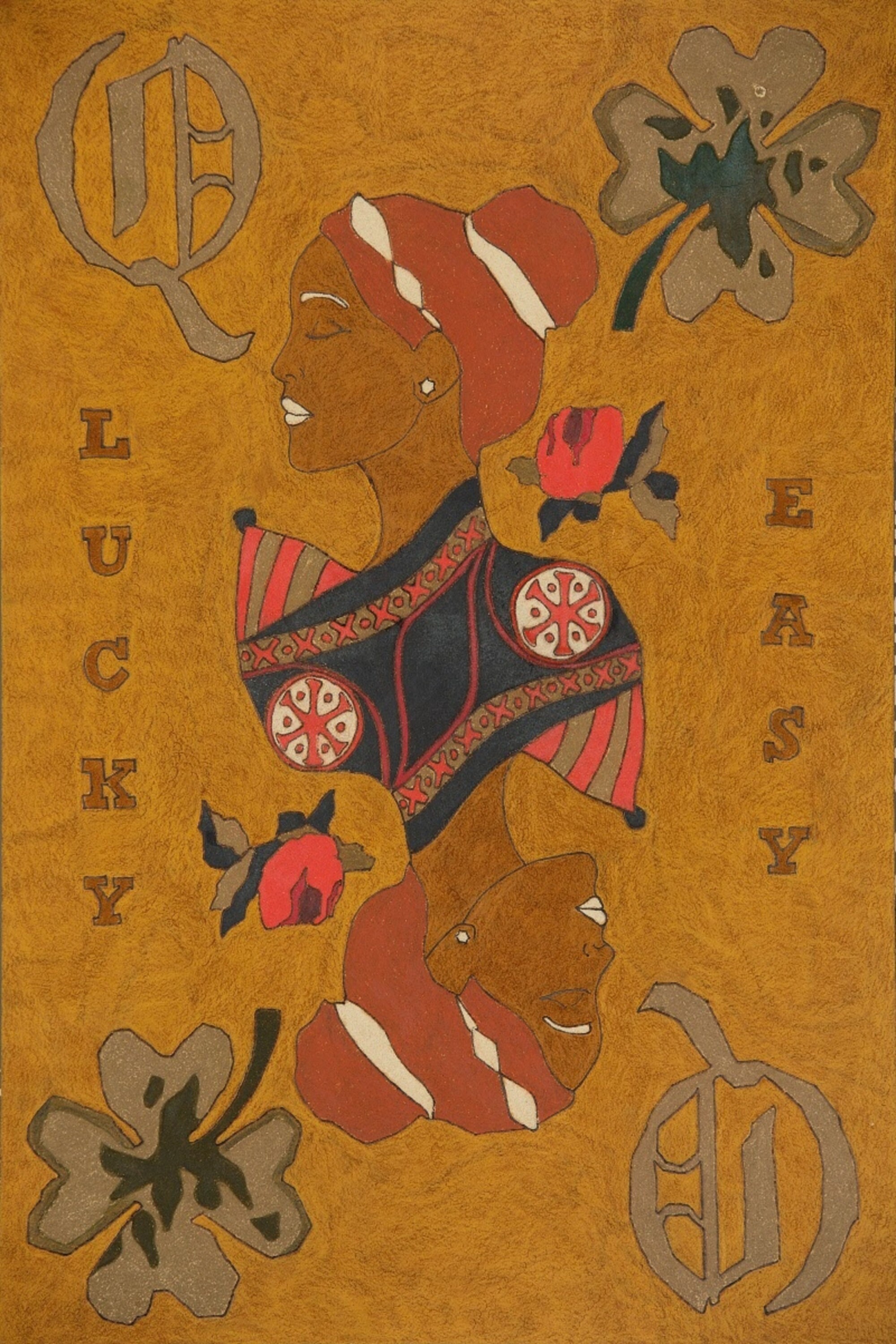 Queen of Clovers, Queen of Clubs, Club Queen, Clover Queen, Four Leaf ...