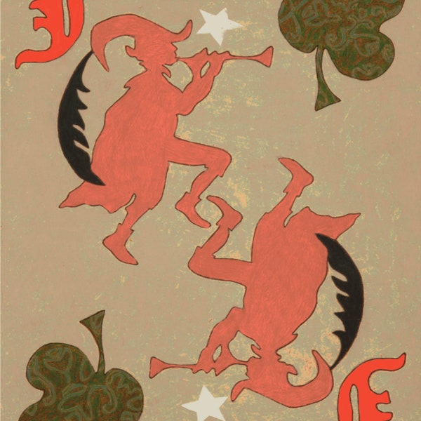 Mens Wall Art Playing Cards - Etsy