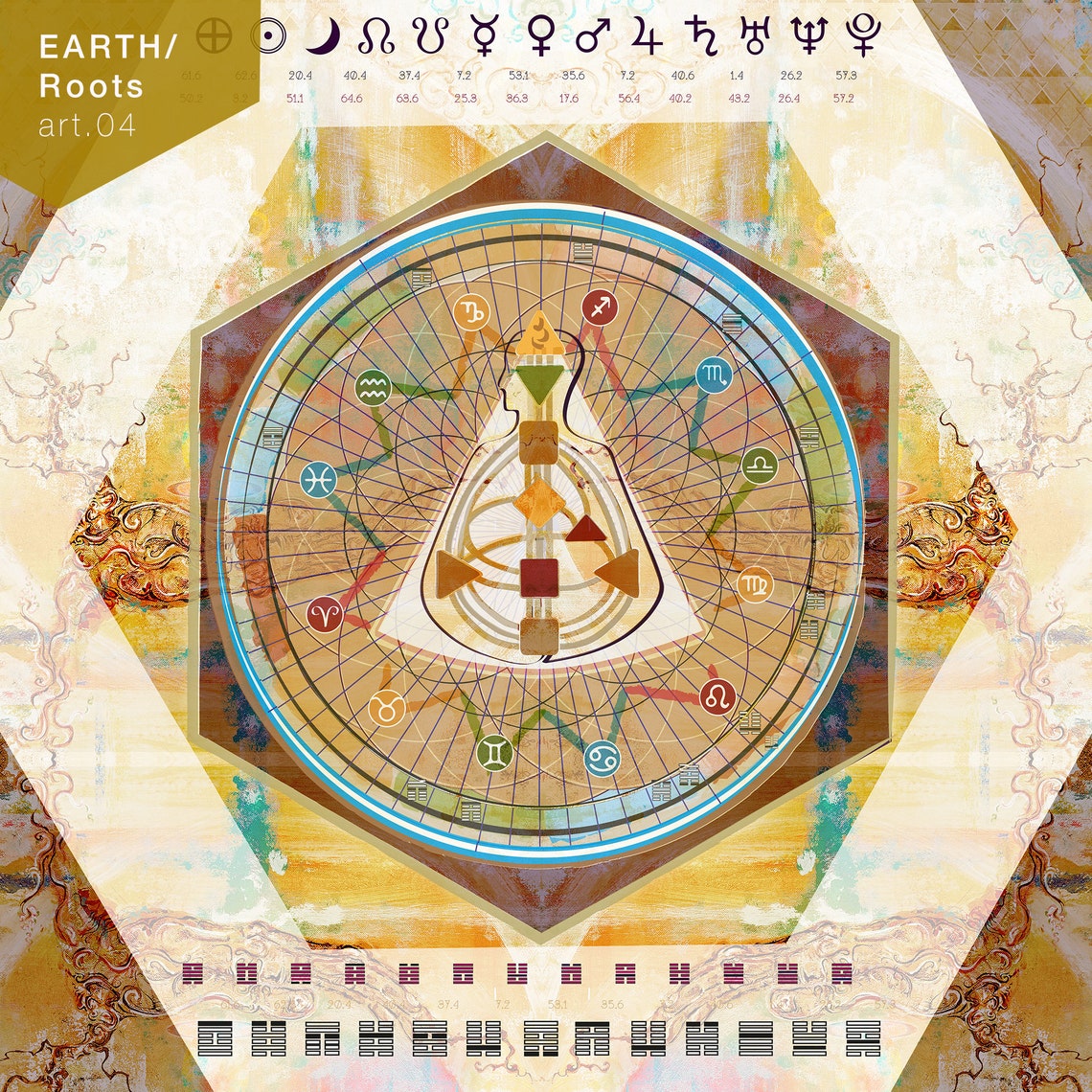 HUMAN DESIGN Art MANDALA Digital to Print Resolution - Etsy