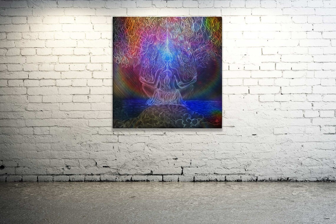 Cosmic Horizon- Colored Sketch - Artprint & Energised Unique Art - on ...