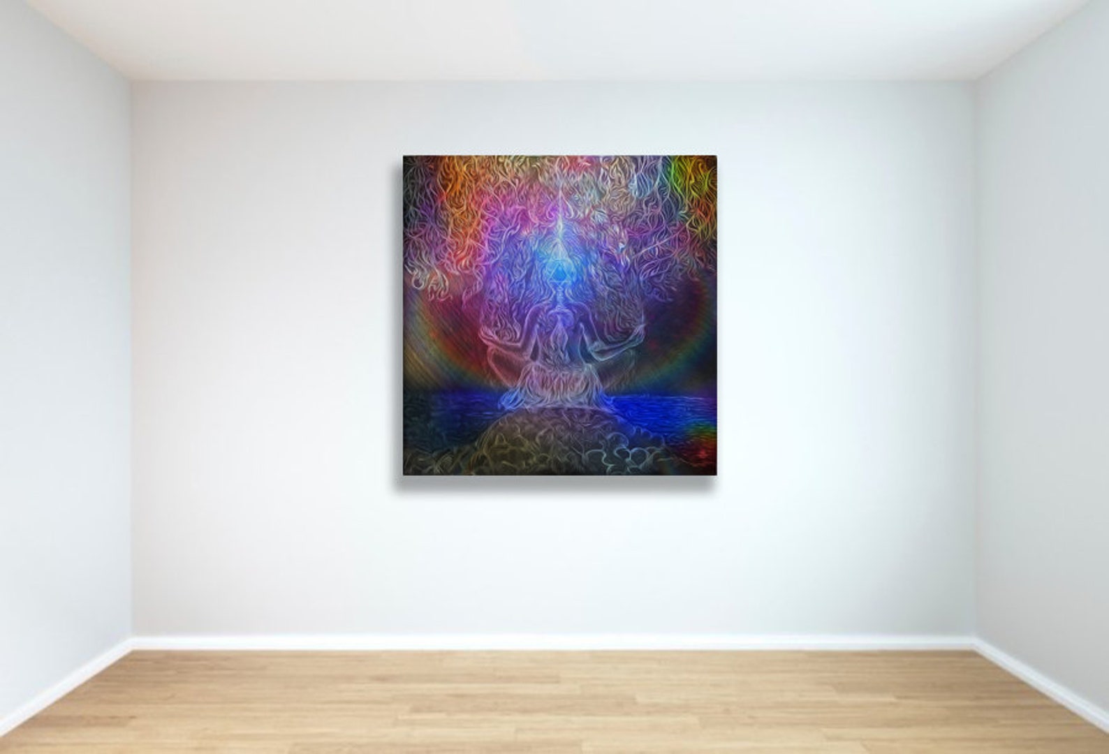 Cosmic Horizon- Colored Sketch - Artprint & Energised Unique Art - on ...