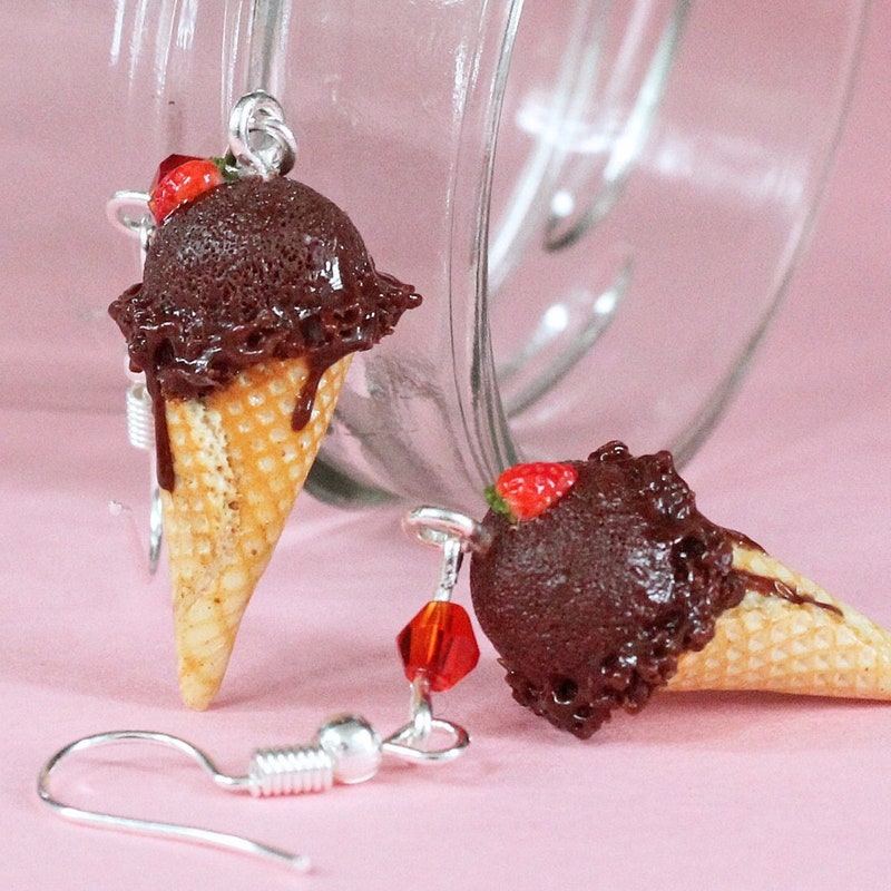 Polymer Clay Food Earrings - Etsy