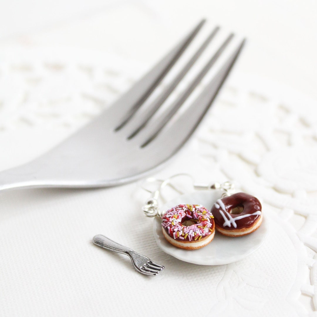 Doughnut Earrings Maive Ferrando - Etsy