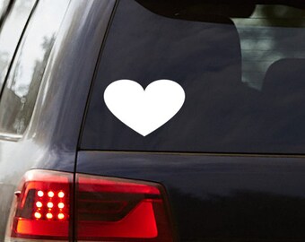 Heart decal | Etsy