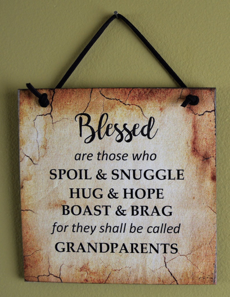 Blessed Are Those Who Spoil Sign - Etsy