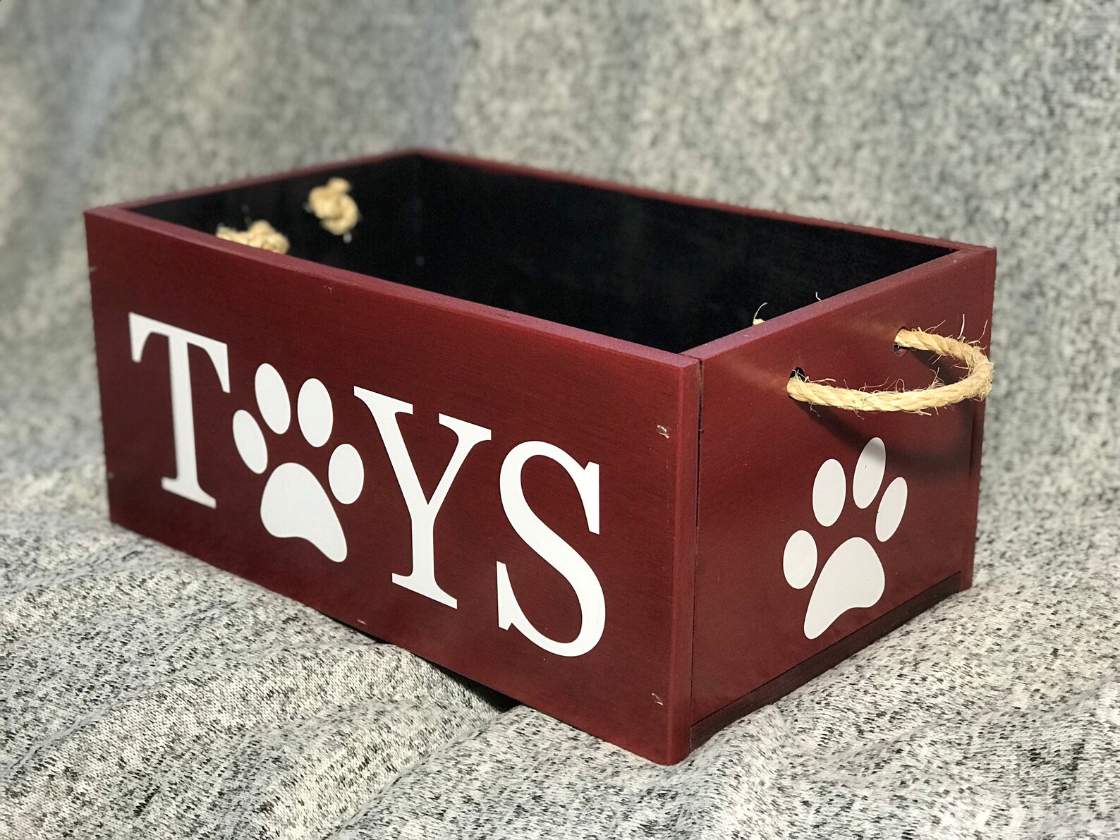 Dog Toy Boxes Assorted Colors Doggie Toy Box Cats Pet Toys - Etsy