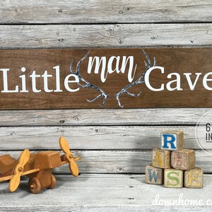 Boys Bedroom Signs, Little Man Cave, Kids Room, Child Signs, Nursery ...