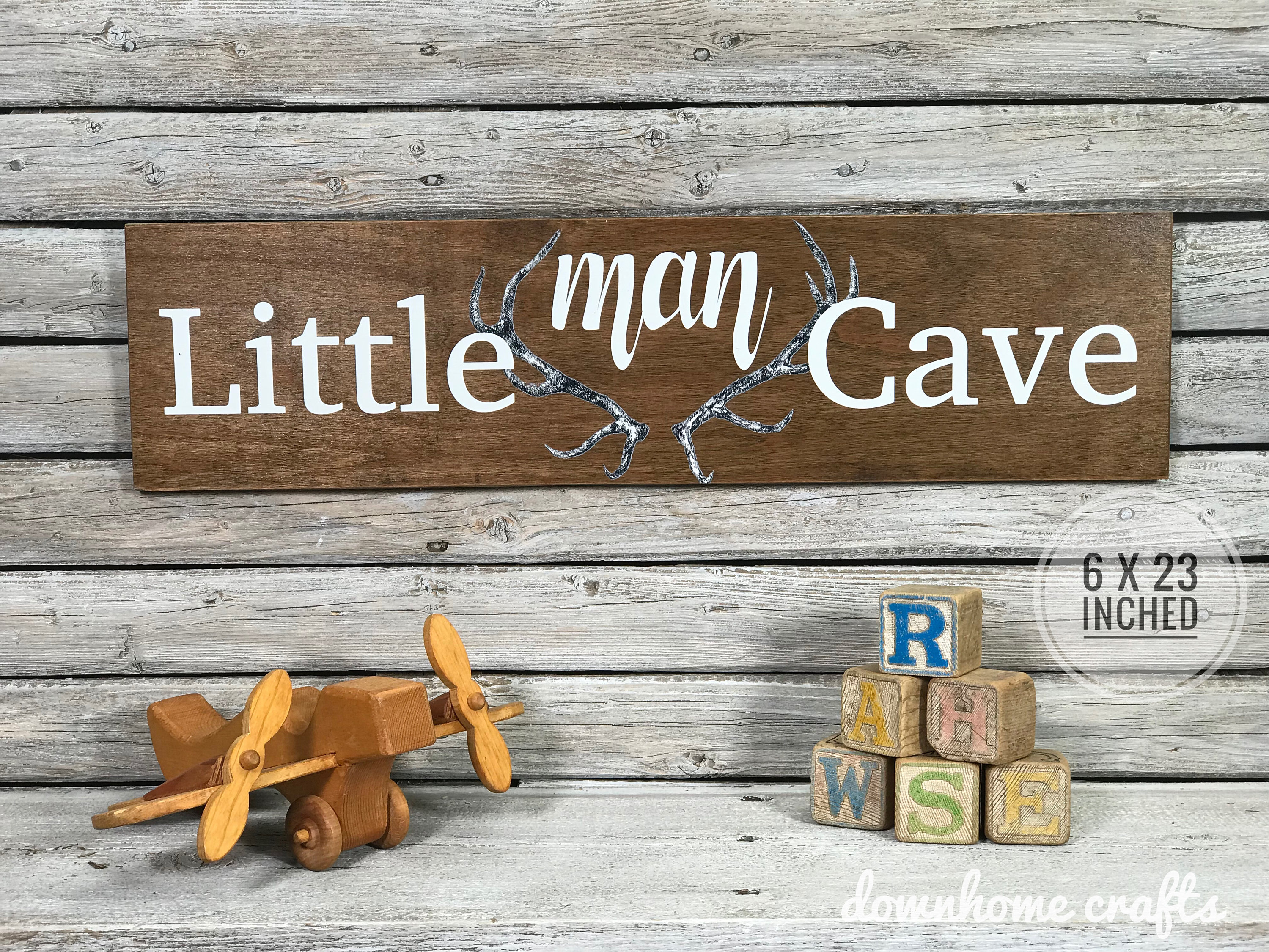 Boys bedroom signs Little man cave kids room child signs | Etsy