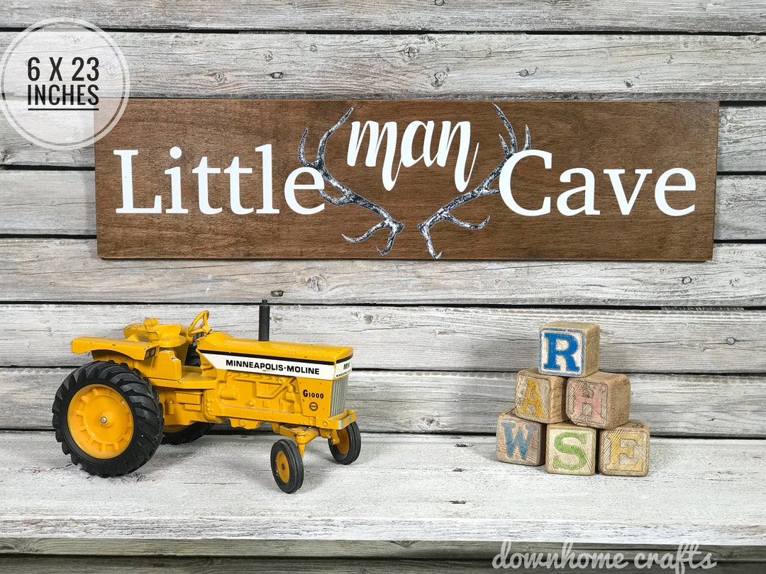 Boys Bedroom Signs, Little Man Cave, Kids Room, Child Signs, Nursery ...