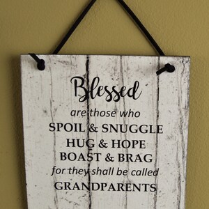 Blessed Are Those Who Spoil Sign - Etsy