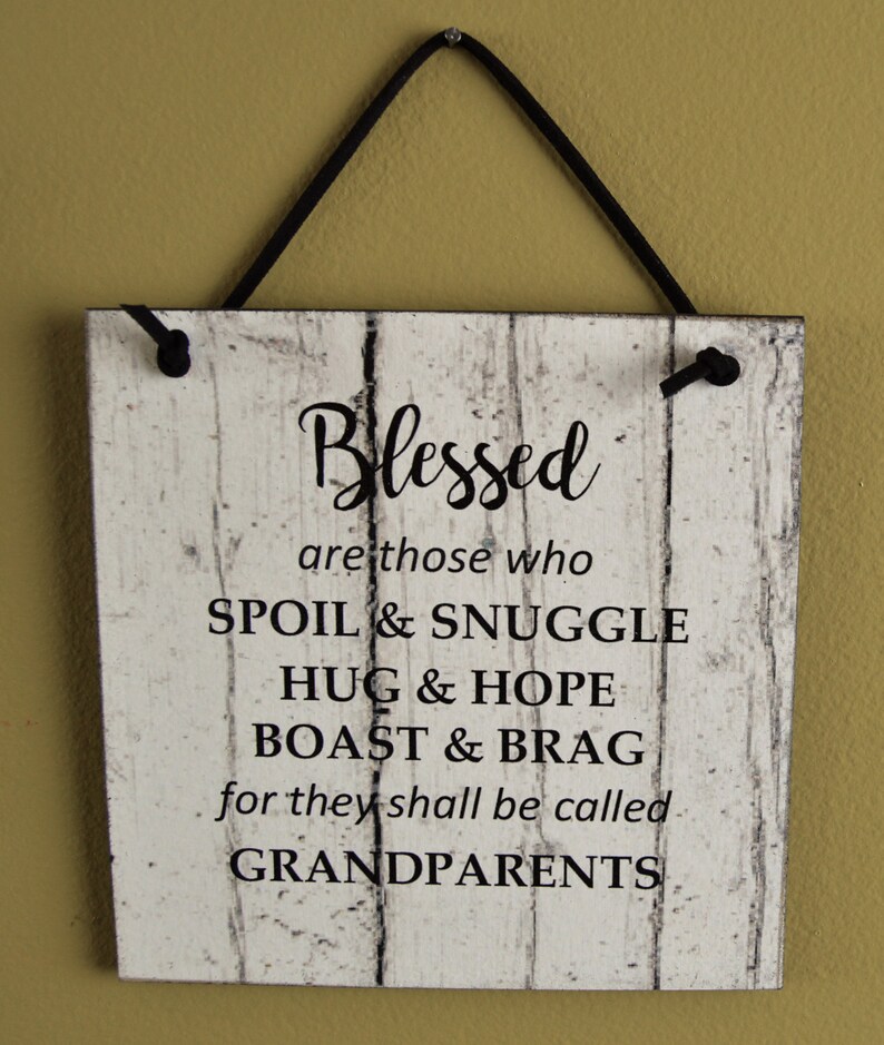 Blessed Are Those Who Spoil Sign - Etsy