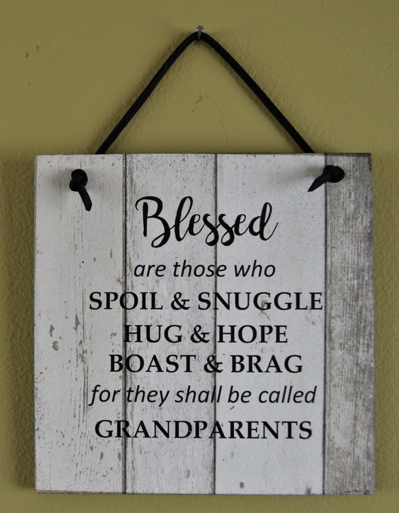 Blessed Are Those Who Spoil Sign - Etsy