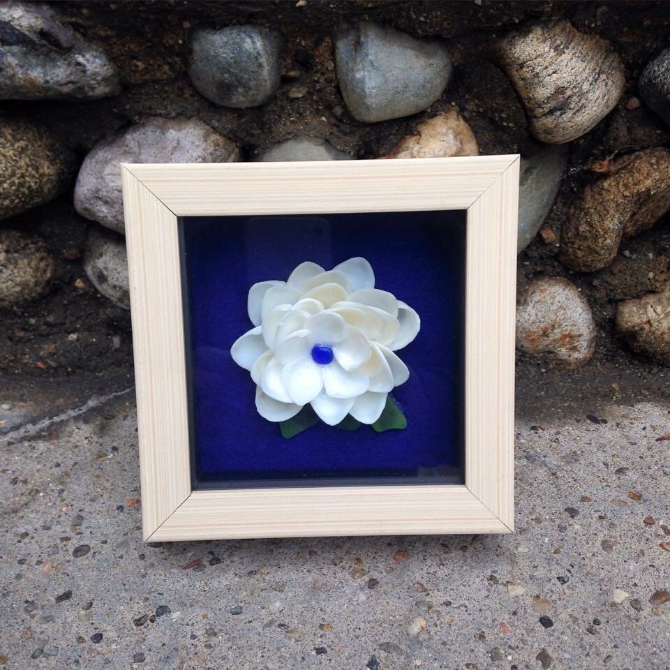 Mini Shadow Boxed Flowers (4" X 4") - Etsy