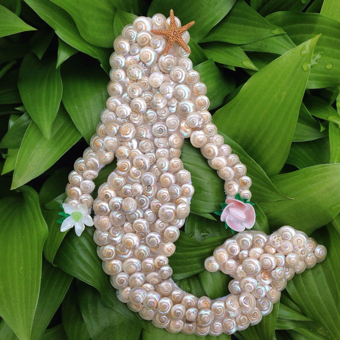 One of a Kind Seashell Mermaid - Etsy