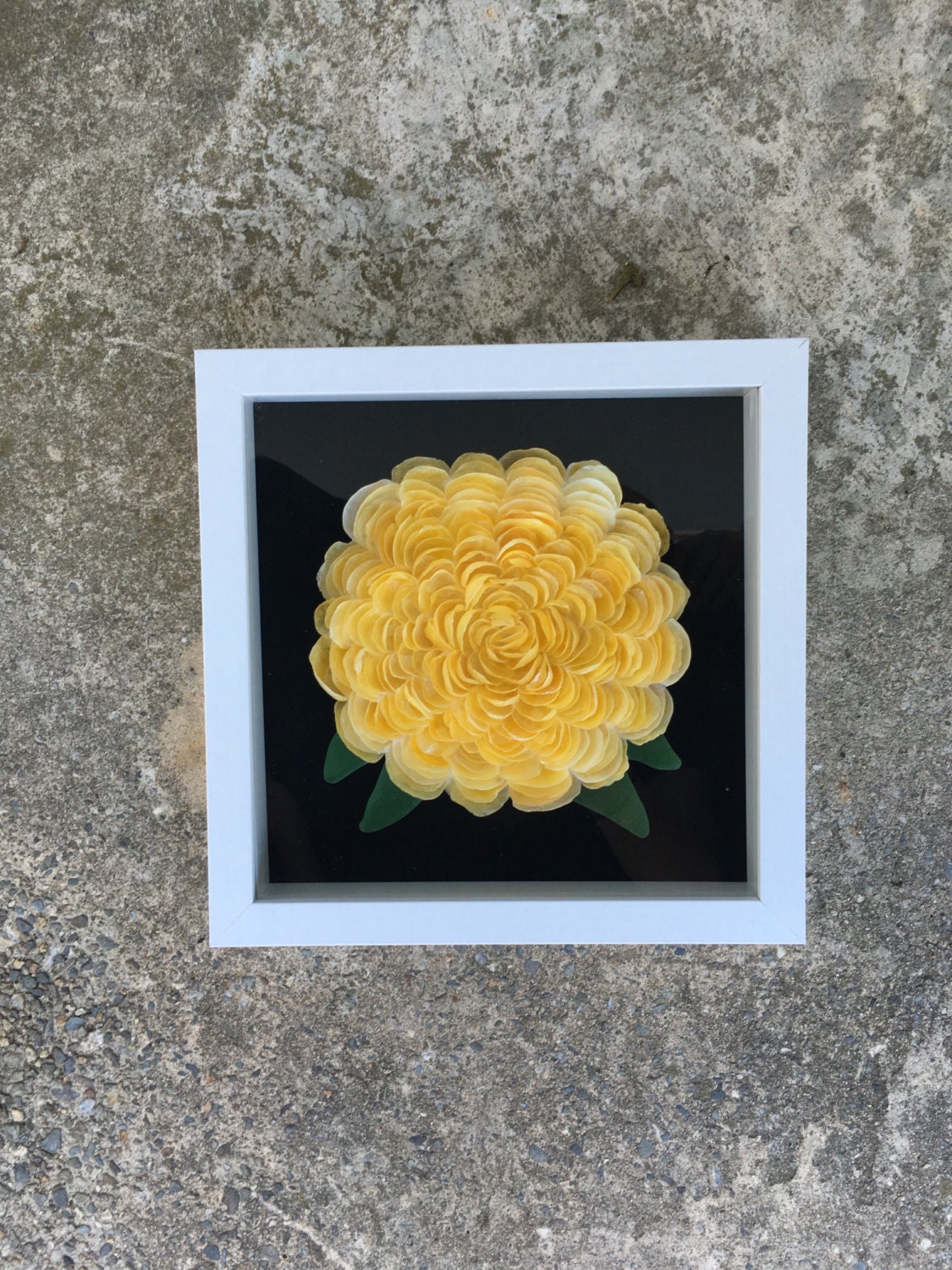 Jingle Seashell Flower Shadow Box (LARGE) - Etsy