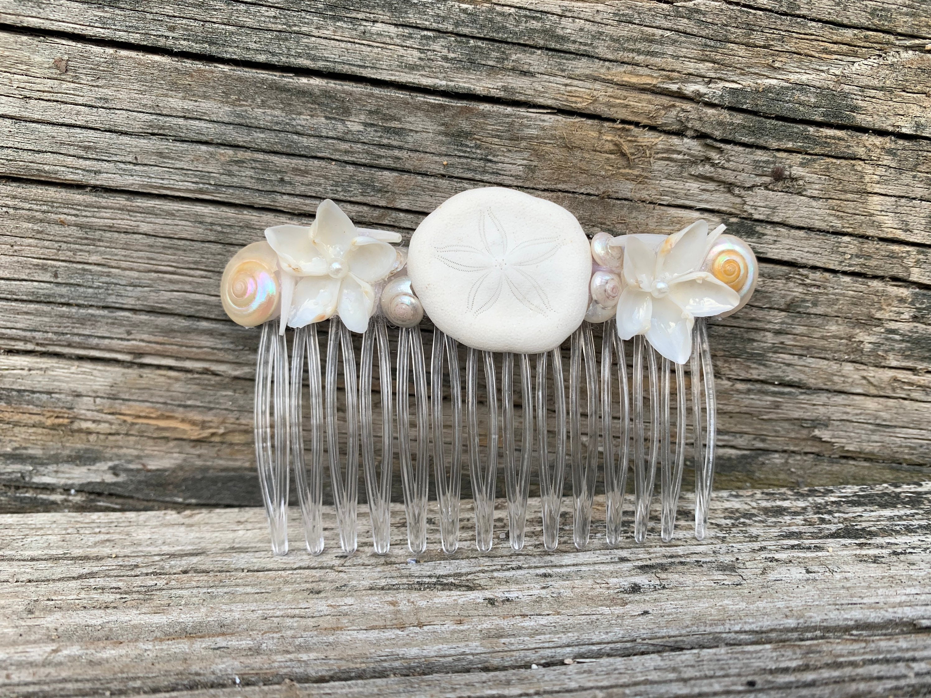 Seashell Bridal Hairpiece/comb - Etsy