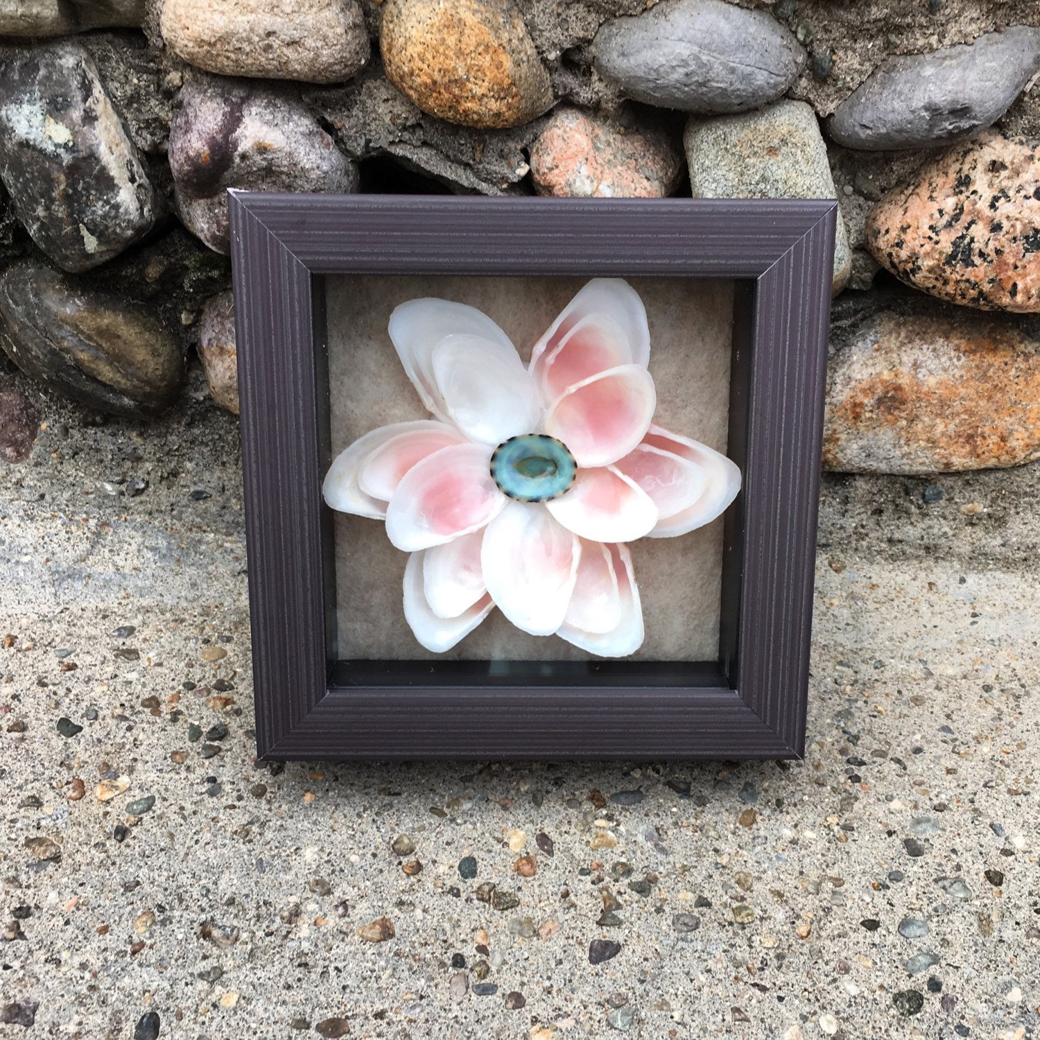 Mini Shadow Boxed Flowers (4" X 4") - Etsy