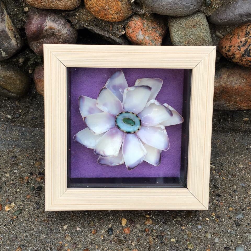 Mini Shadow Boxed Flowers (4" X 4") - Etsy